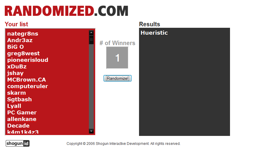 Winner is Announced: Refurbished WD 500 AAKS Hard drive | Page 6 | Overclock.net