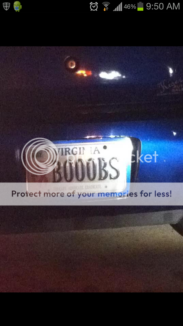 Post the best/worst license plate you've seen lately - Page 7 - NASIOC