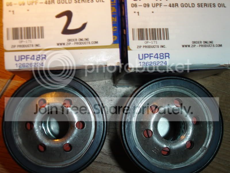 Upf48r oil filters - CorvetteForum - Chevrolet Corvette Forum Discussion