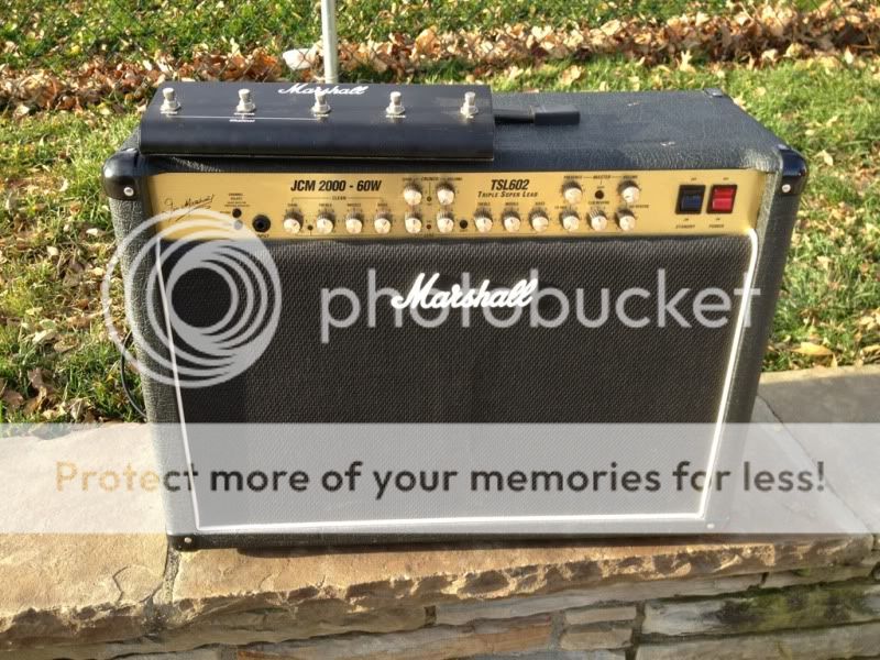 Marshall JCM 2000 TSL 602 with 5 button footswitch | Mark Wein Guitar ...