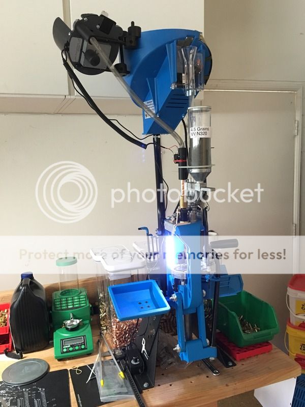 I decided to take reloading seriously, and I upgraded to the Dillon XL ...