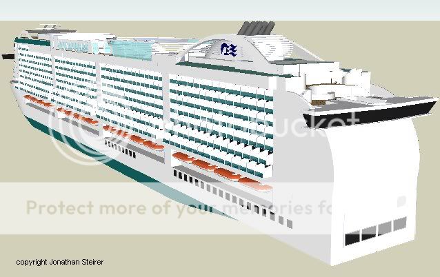 I'm back...with a new ship design! in 3D - Princess Cruises - Cruise ...