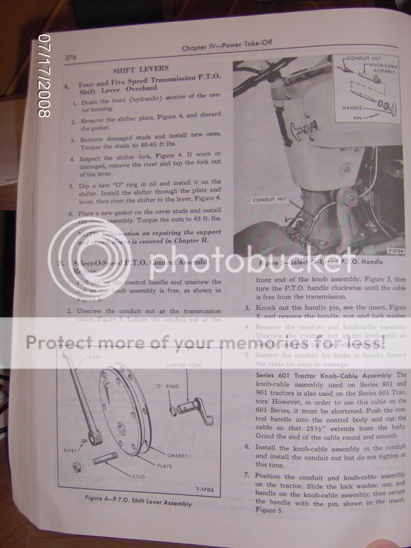Selecto-O-Speed cable question | Yesterday's Tractors Forums