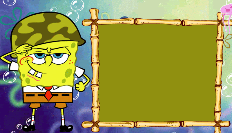 Army Spongebob Message gif by Brick_Wall_1 | Photobucket