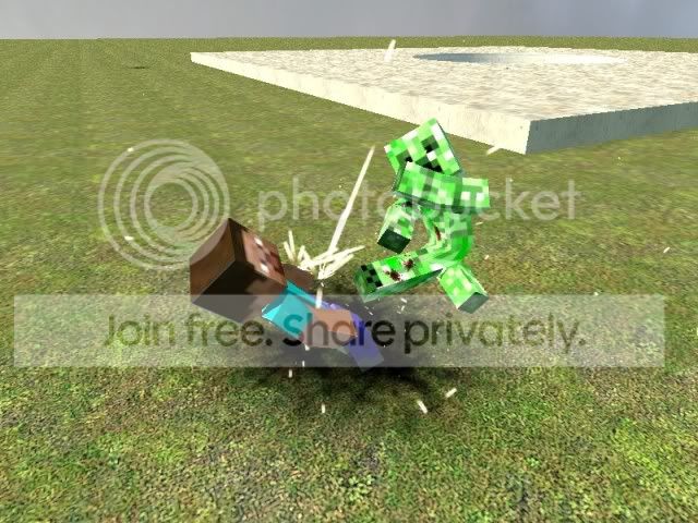 Karate Creeper and his Explosive Kick! : r/Minecraft